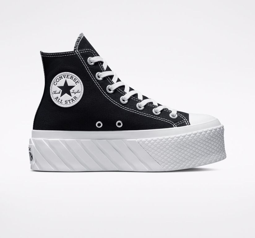КЕДЫ CONVERSE LIFT 2X PLATFORM ЧЕРНЫЕ ВЫСОКИЕ