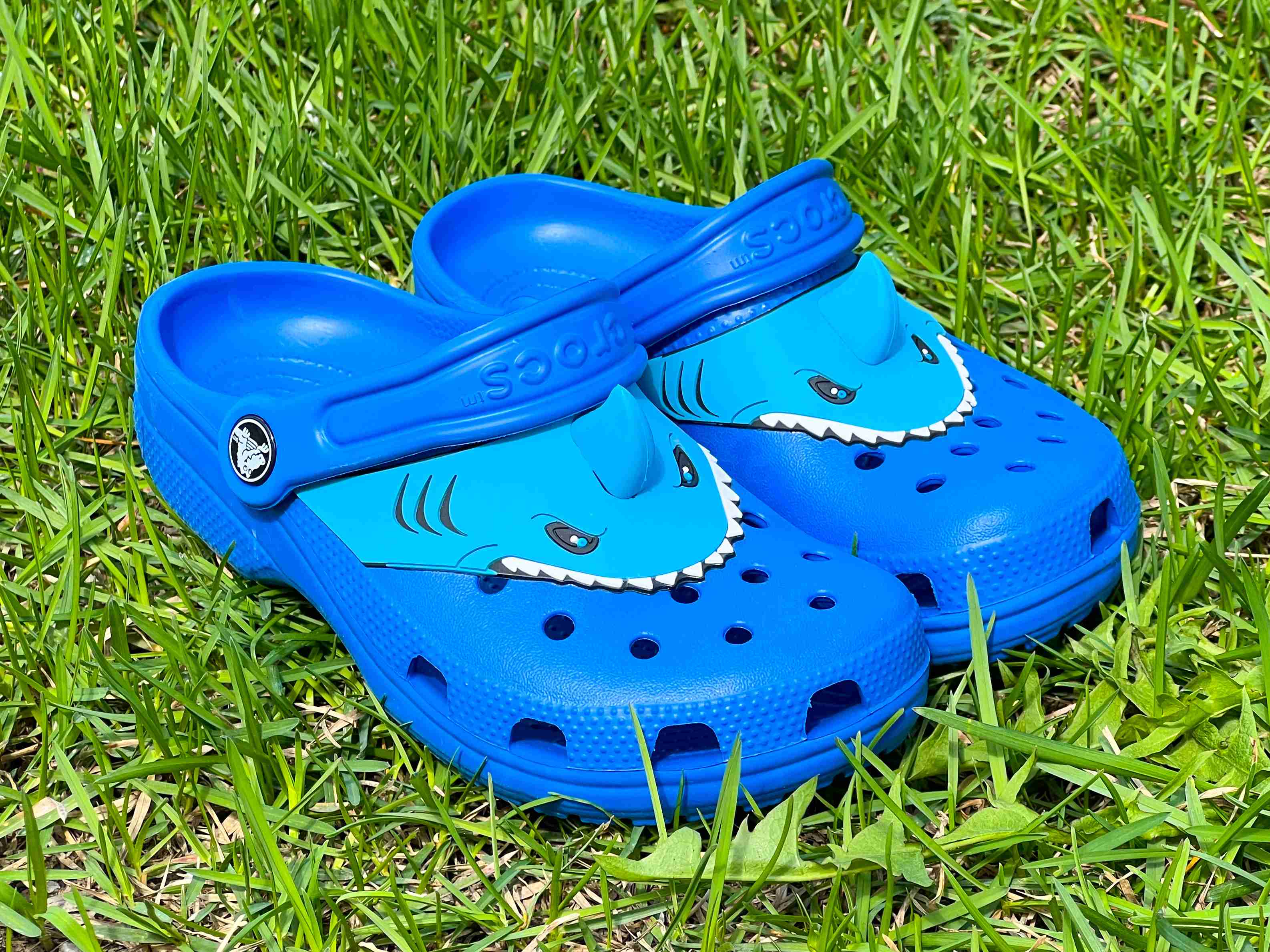 Crocs Classic Clog Kids Blue Shark