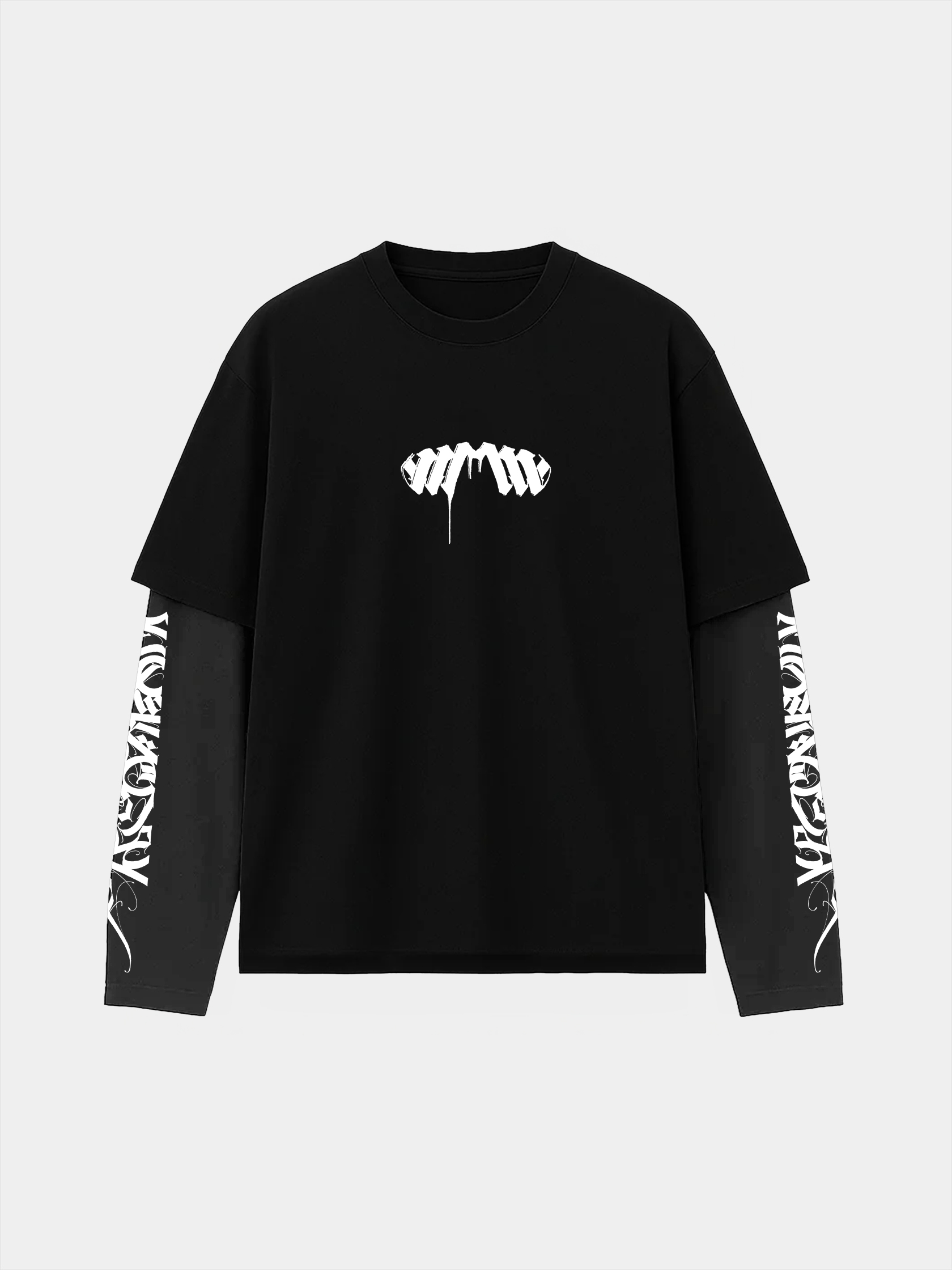 Лонгслив Base Calligraphy AW'25 Black