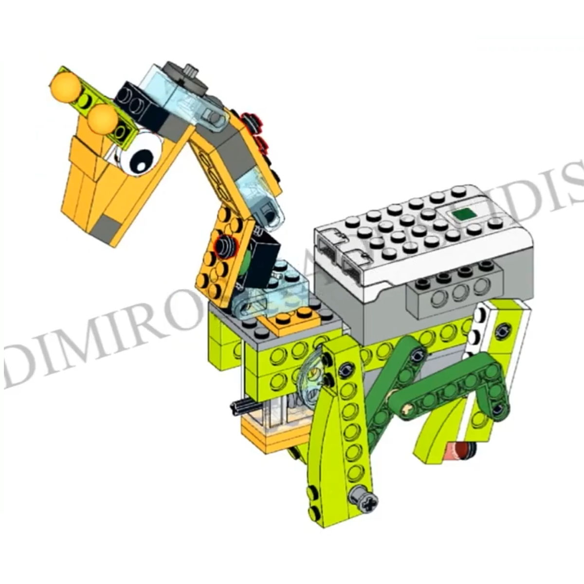 Инструкция Lego wedo: Жираф (1613)