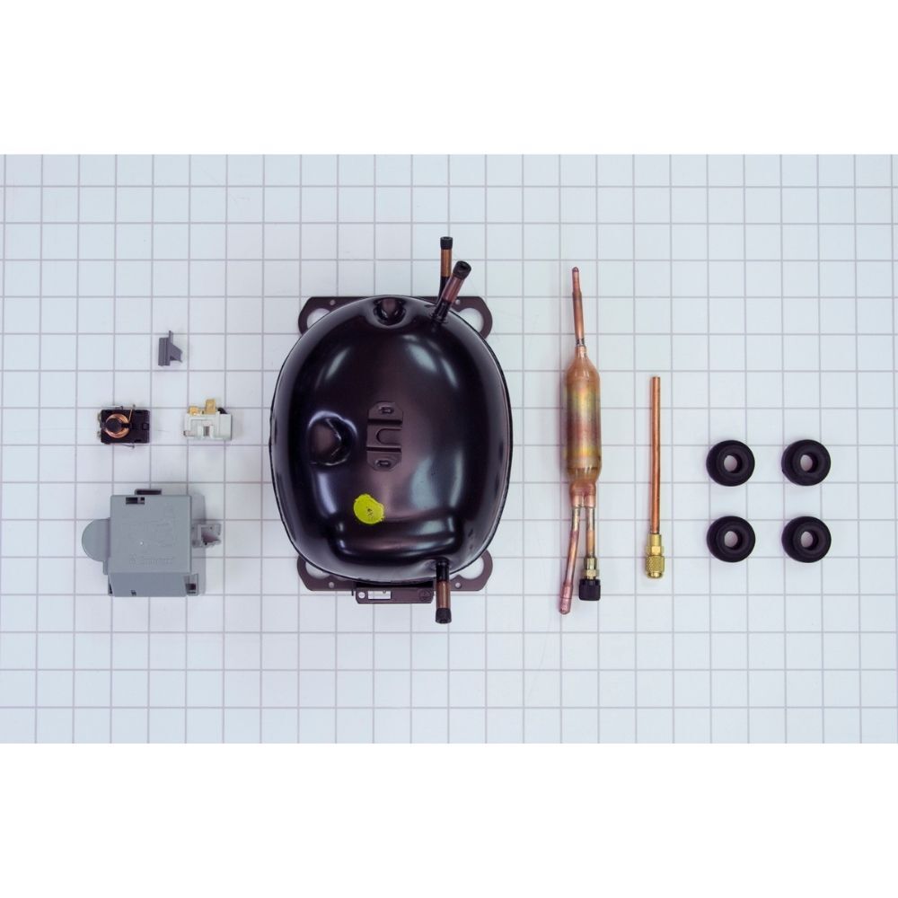 Sub-Zero 7014067 EM65NR R12 Compressor Assembly | Compatible with 511 ...