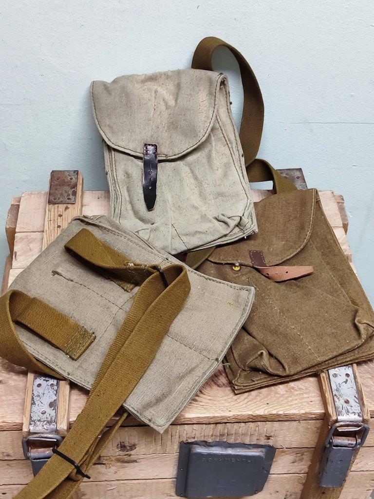 1 pcs Original Soviet RPK pouch 4 section pouch USSR Army. New