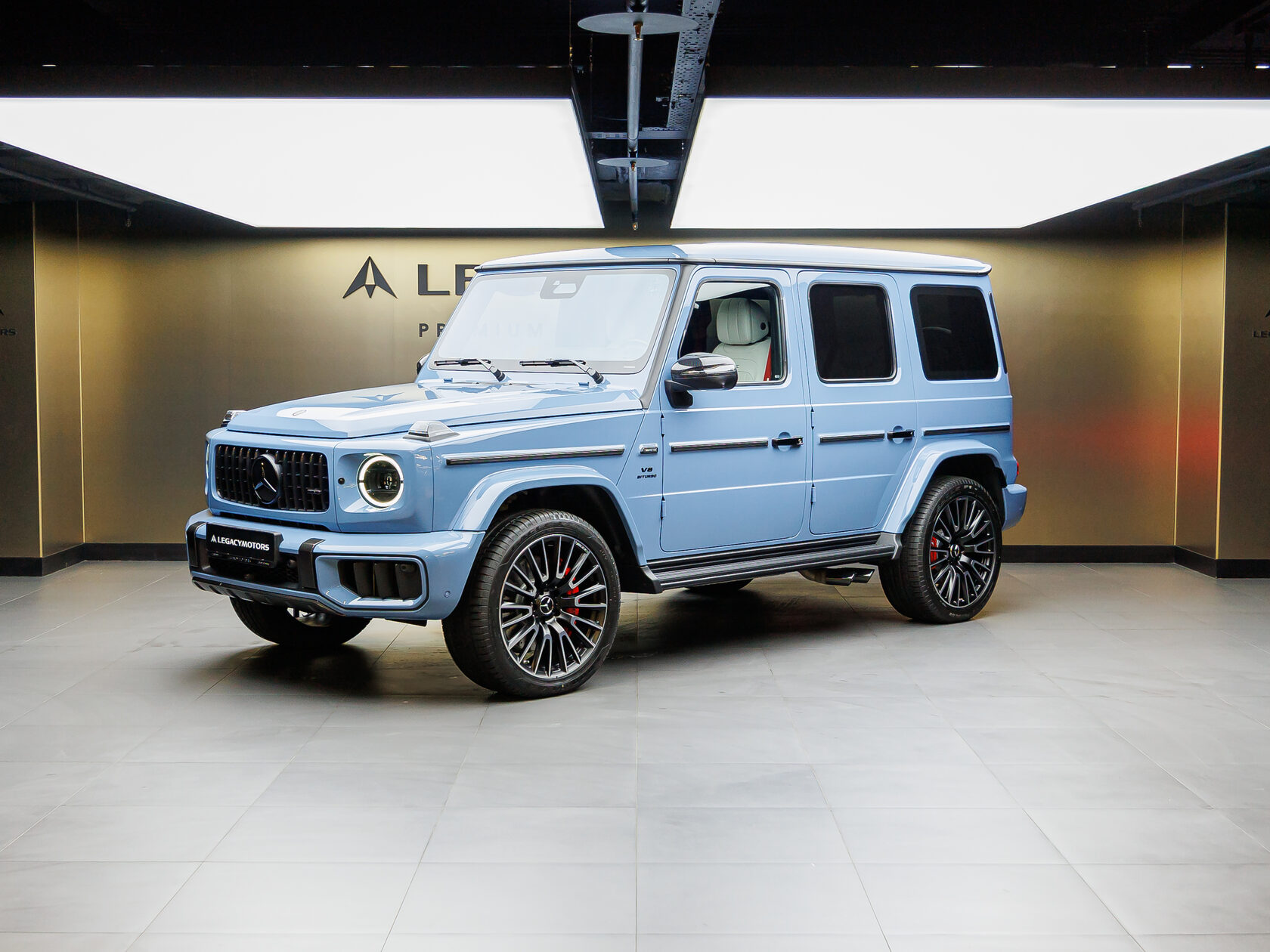Mercedes-AMG G 63 рестайлинг 2025 China Blue Голубой (934) 070492 ...