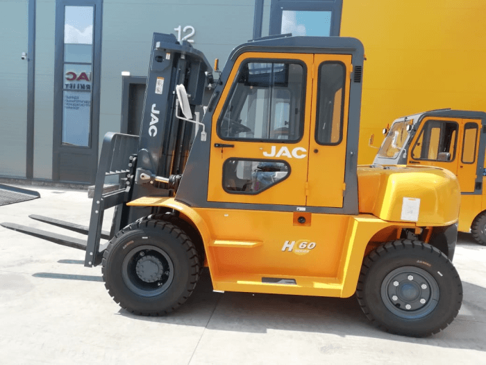 Вилочный дизельный погрузчик JAC CPCD60H (6 тонн) | JAC-CPCD.RU