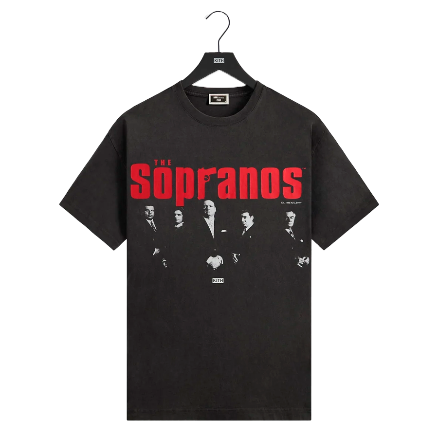 Kith for The Sopranos Est. 1990 Poster Vintage Tee купить оригинал