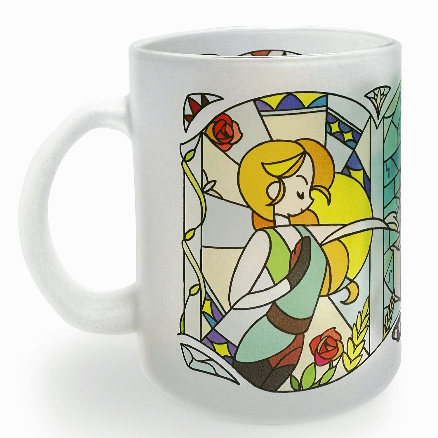 Стеклянная кружка 'Юни' / Lp. Торговка Тайнами - Юни коллекция