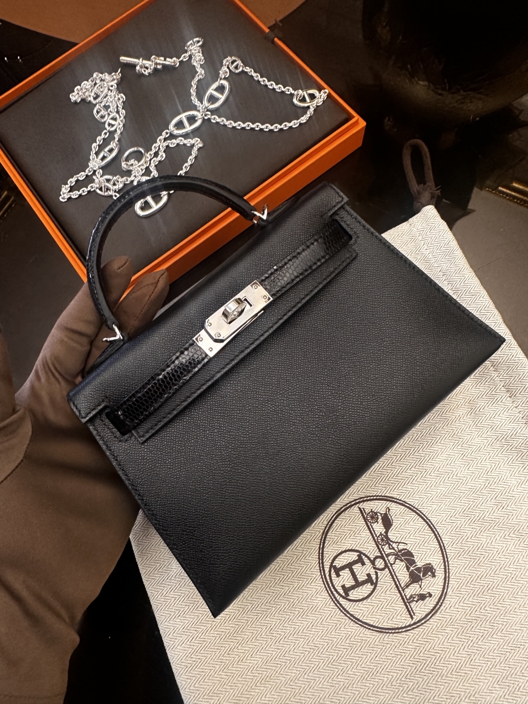 Hermes mini Kelly touch