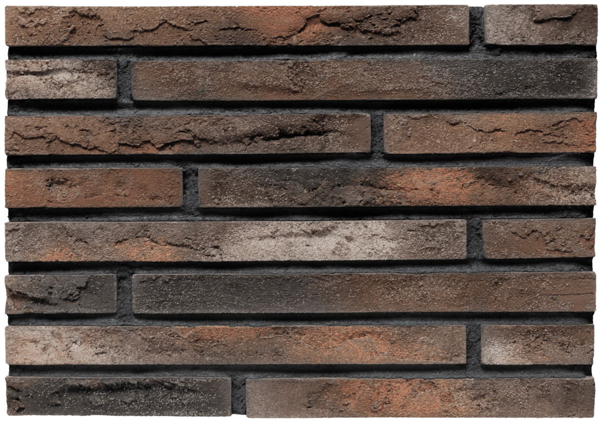 Облицовочный кирпич BrickWell Ancient цвет "Коричневый"