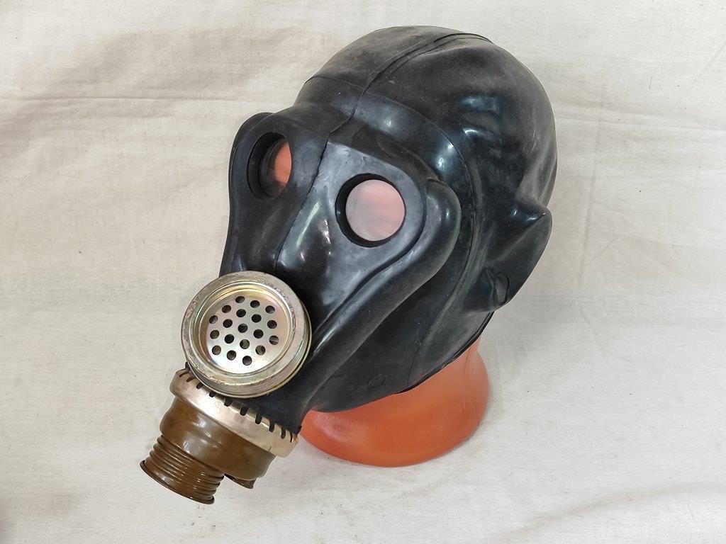 Original USSR SHMS gas mask RSH-4 PRV-U EO-62K Black gas mask. Gorilla ...