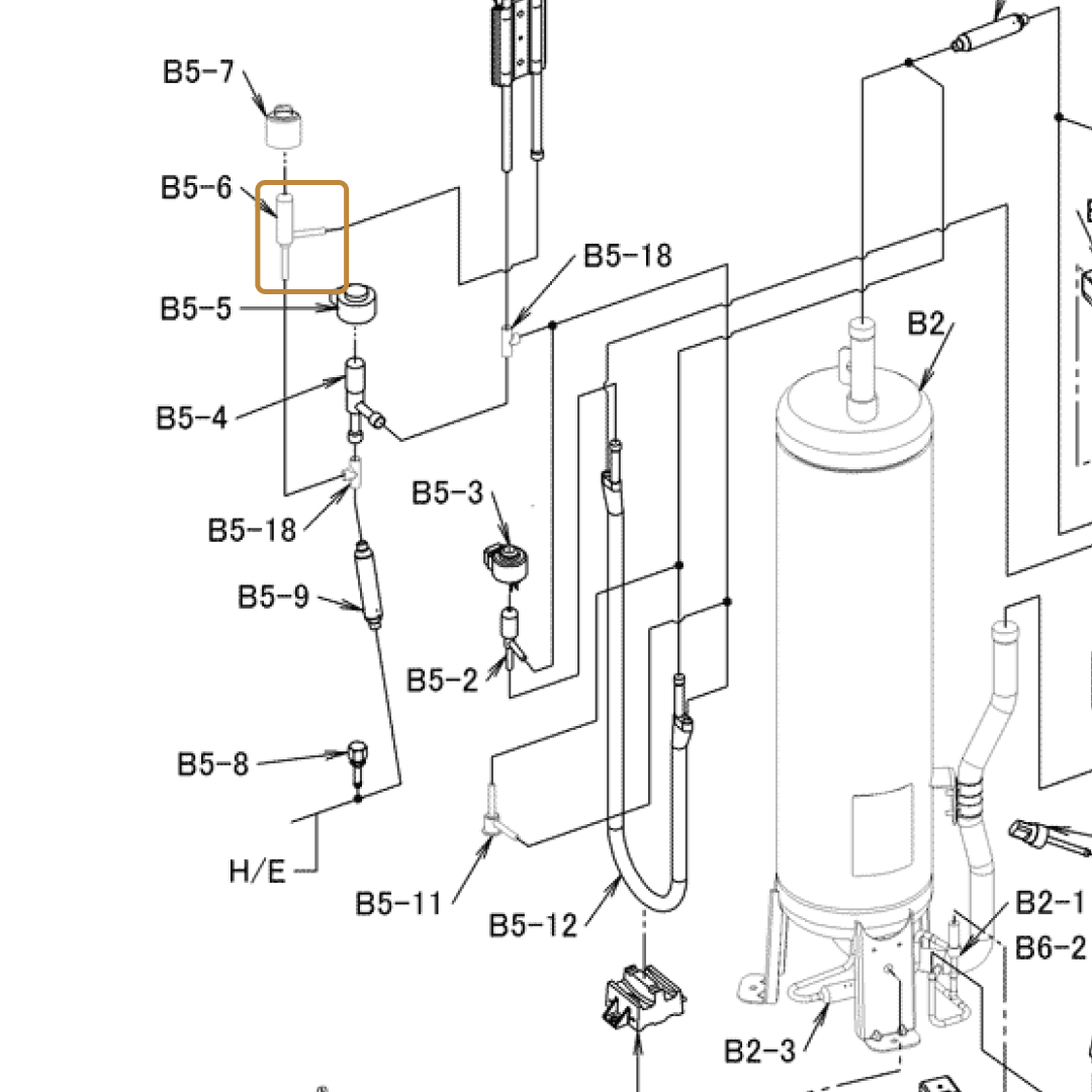 Клапан Daikin №5012494 от официального поставщика запчастей Daikin в Москве