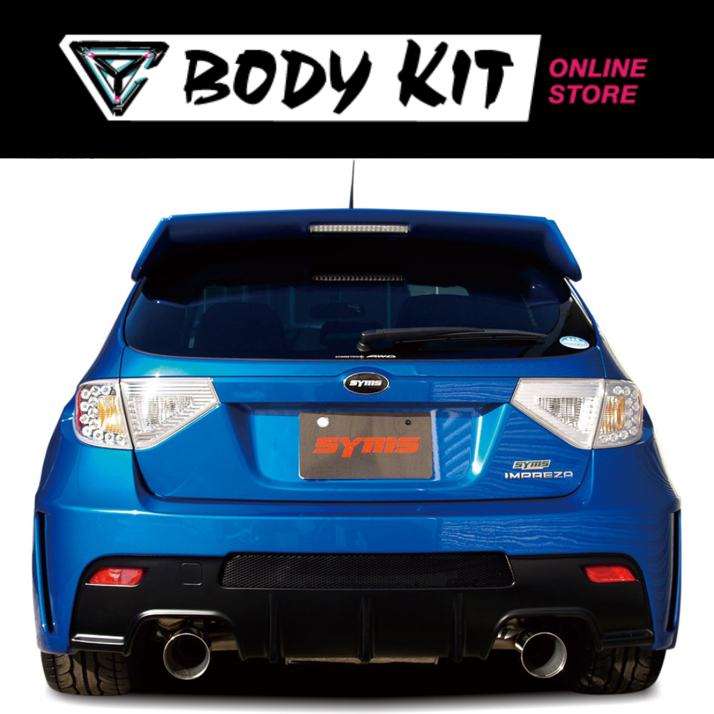 Rear Bumper SYMS for Subaru Impreza WRX STI GRB/GVB (2007–2012 ...