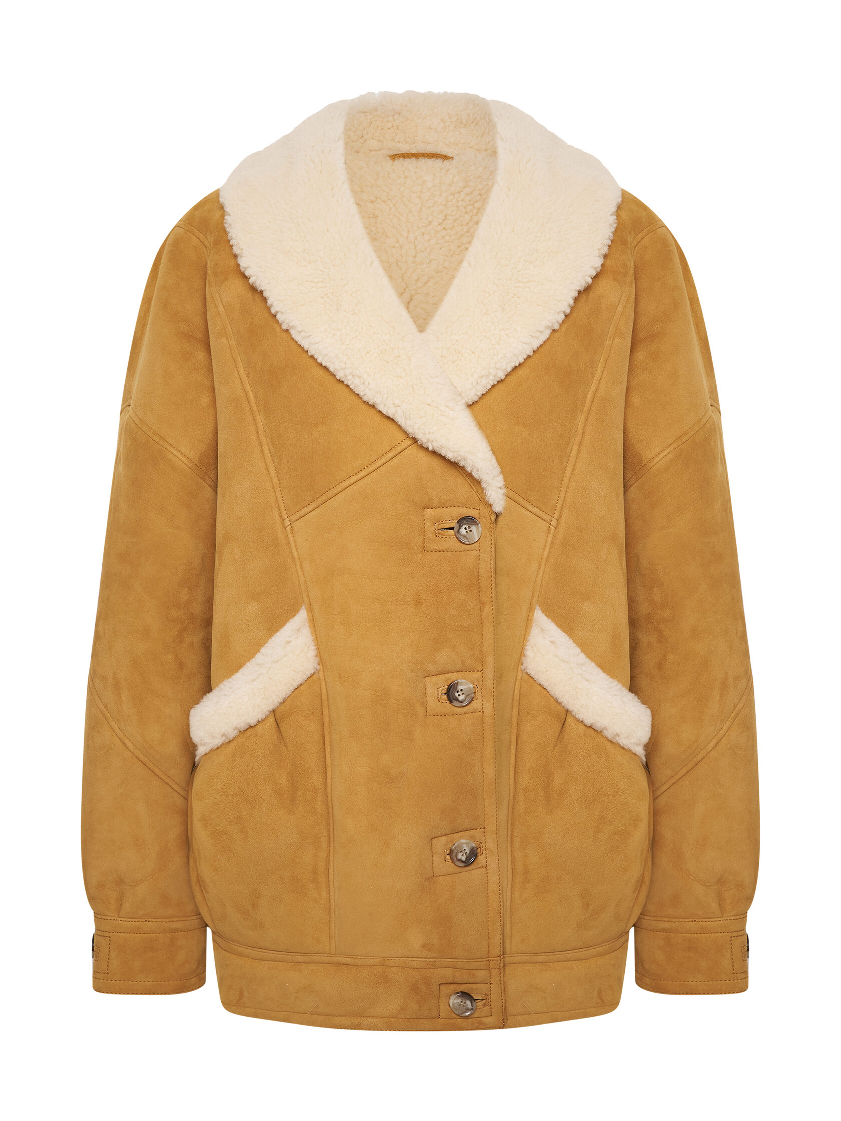 Дубленка женская BUSHLAT WHISKEY из натуральной замши — купить в Москве ...