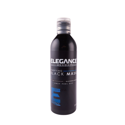 Черная маска для лица “elegance” 250 мл