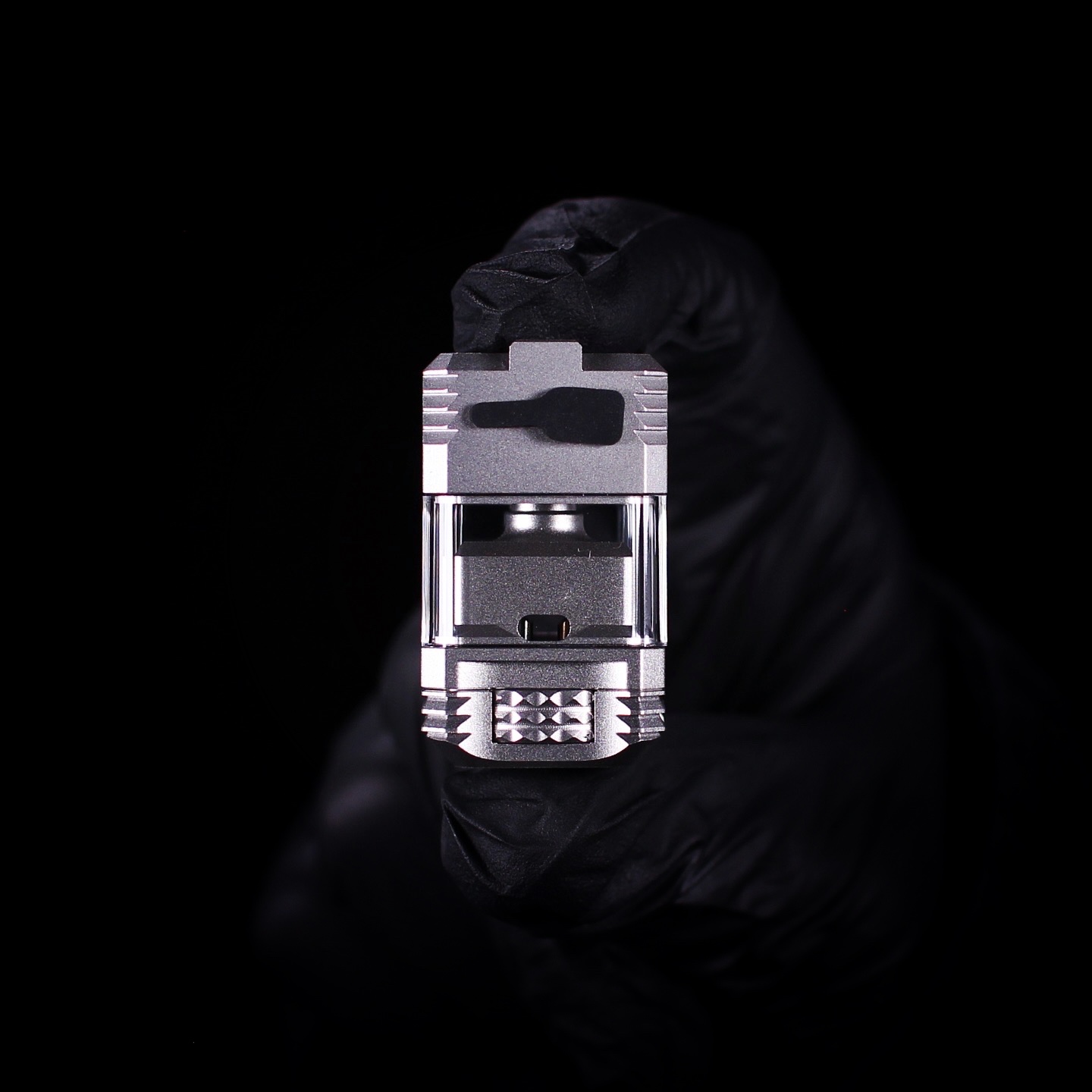 Muzzle RBA Brushed Silver by Reload Vapor — Blackvape Shop