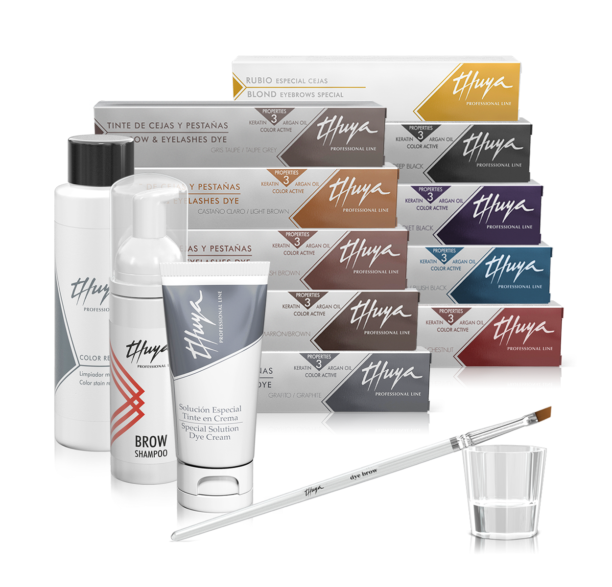 Eyebrows Special Color Kit (L) - Thuya Professional Line