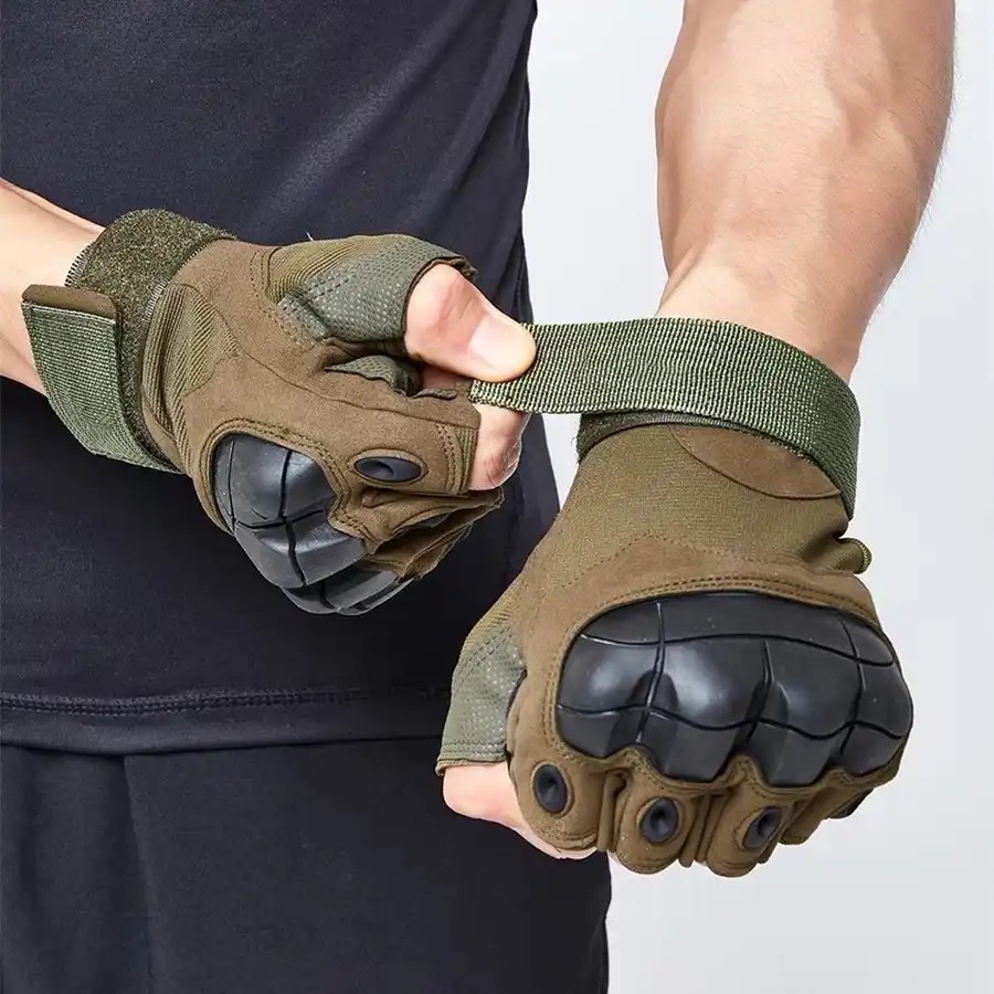 Tactical Hard Knuckle Gloves