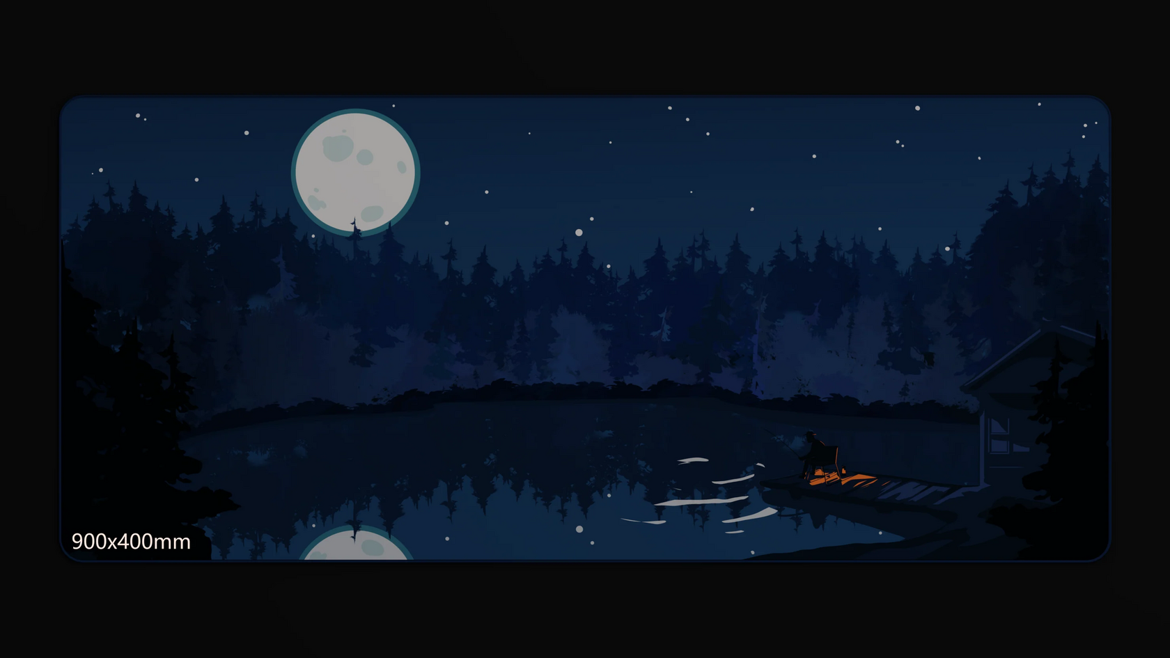 Килимок для робочої поверхні DCS Blue Moon Deskmat