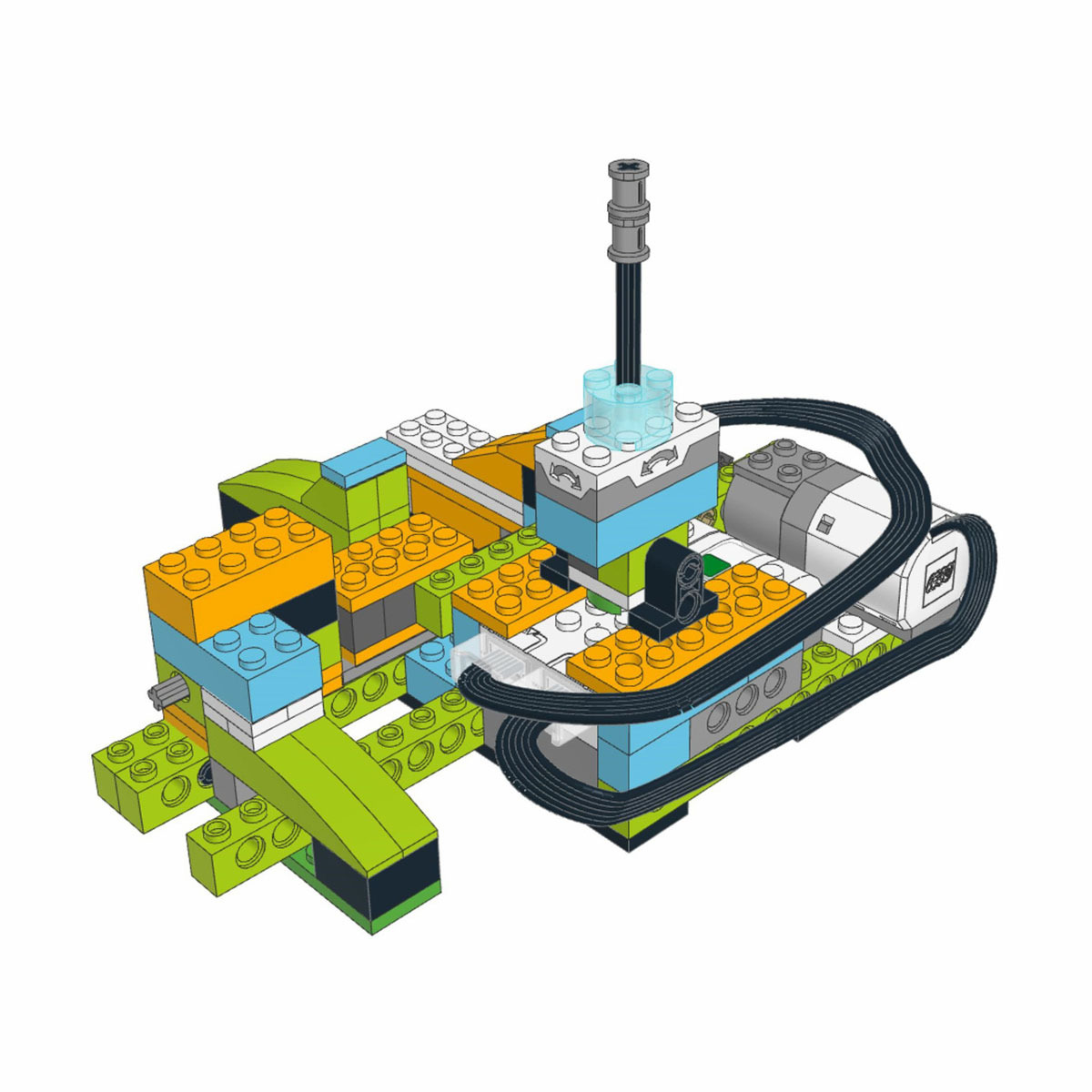 Инструкция Lego wedo: Легопушка (1308)