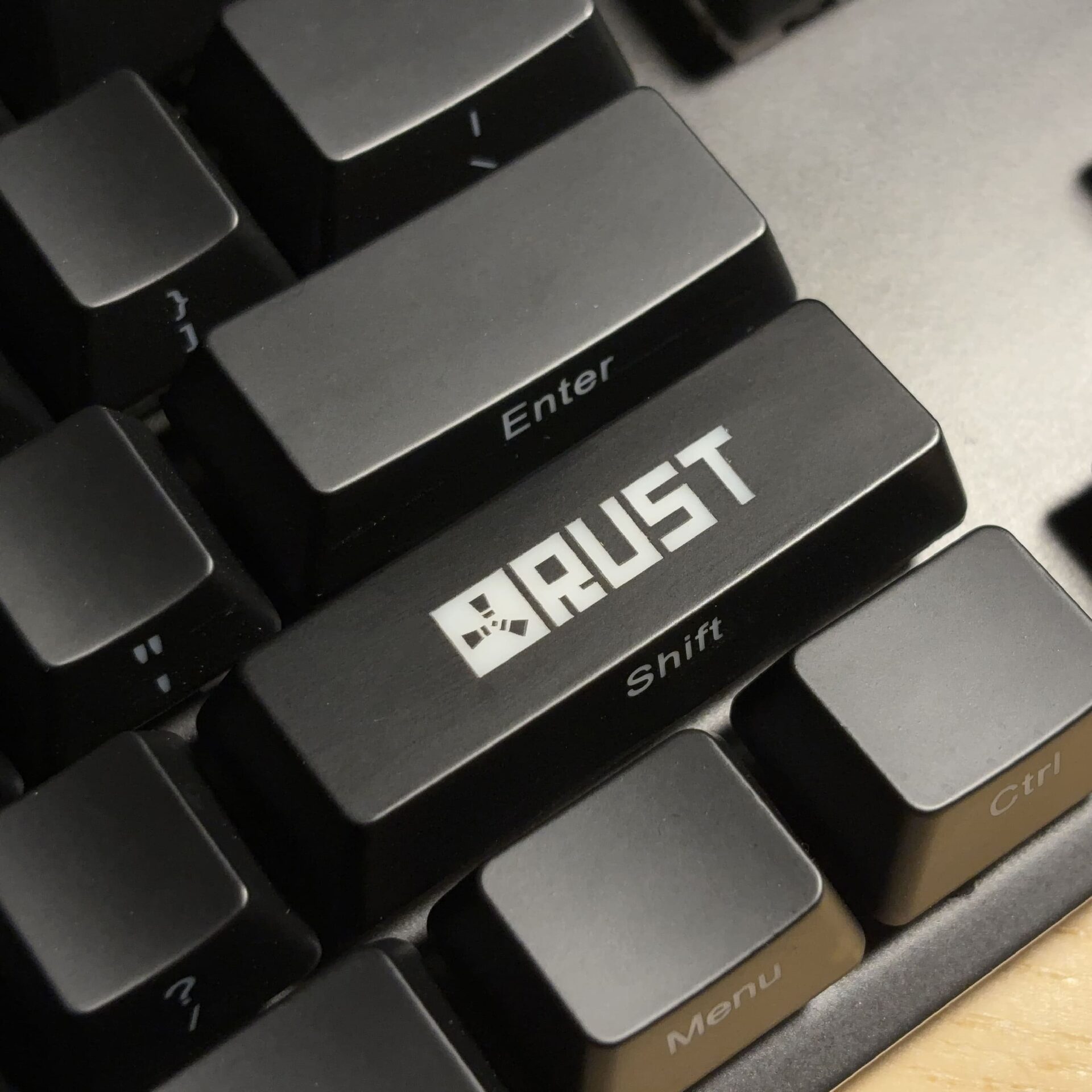 Кастомные кейкапы Rust