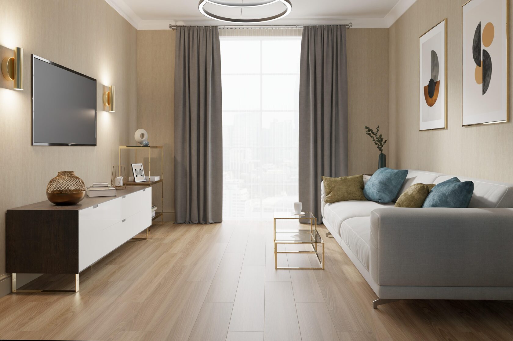 Купить Ламинат EGGER GAG EPL236 Classic 8/33 Дуб Гарден натуральный 8*193*1292 (1,995 м2) фаска ...