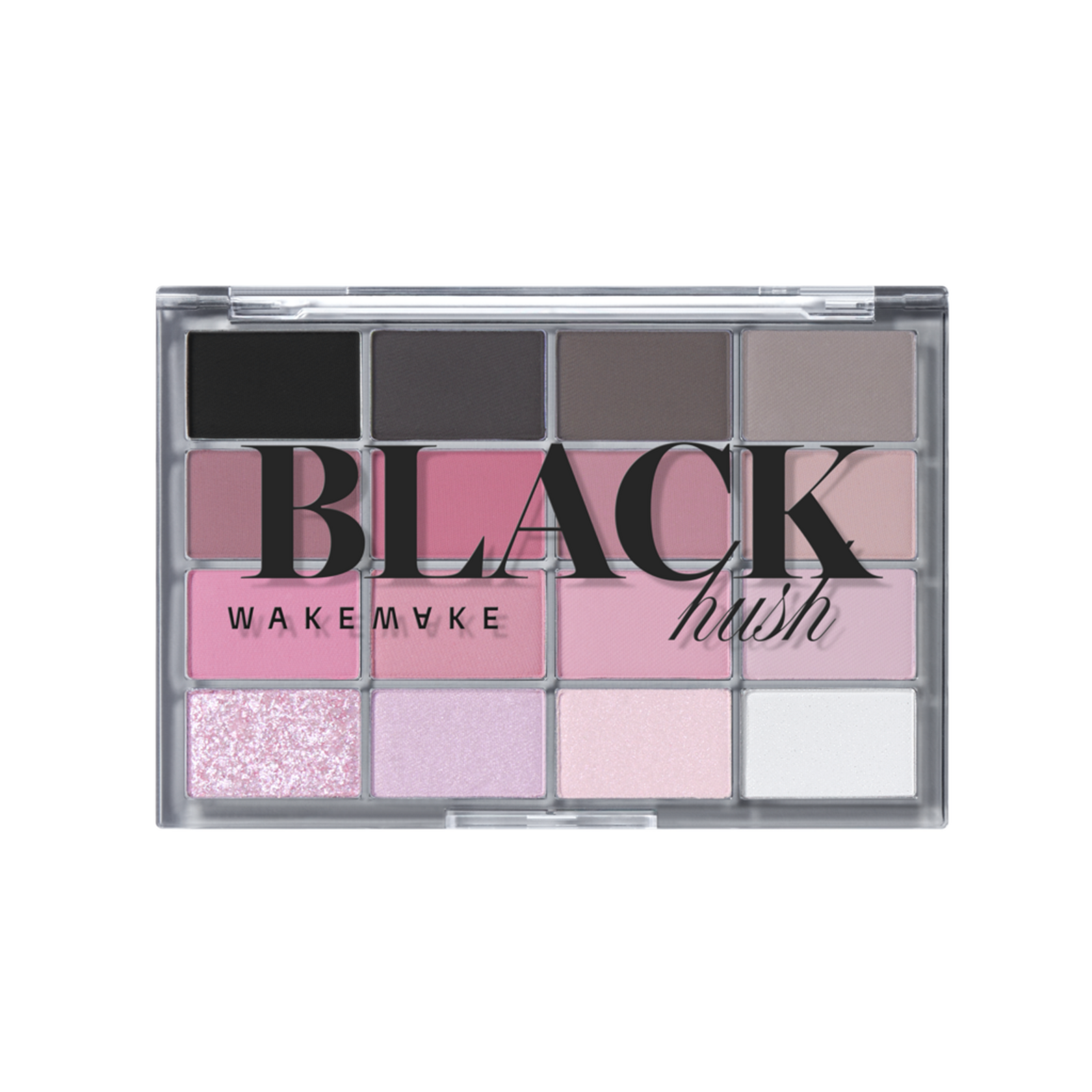 WAKEMAKE SOFT BLURRING EYE PALETTE BLACK HUSH BLURRING - WAKEMAKE