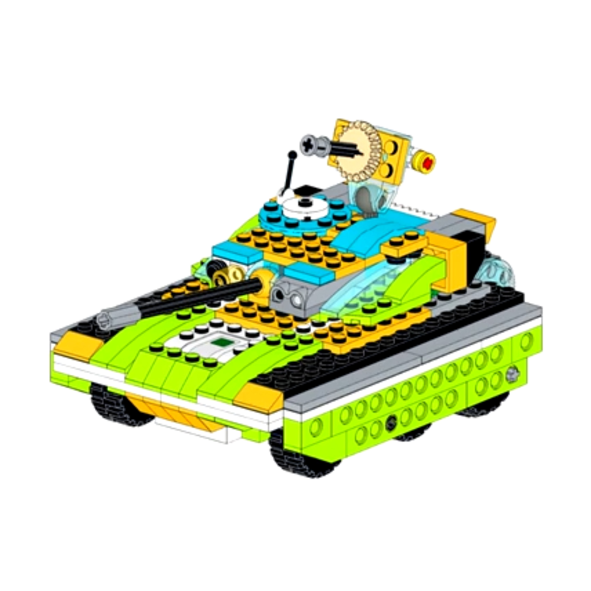 Инструкция Lego wedo: Танк (1236)