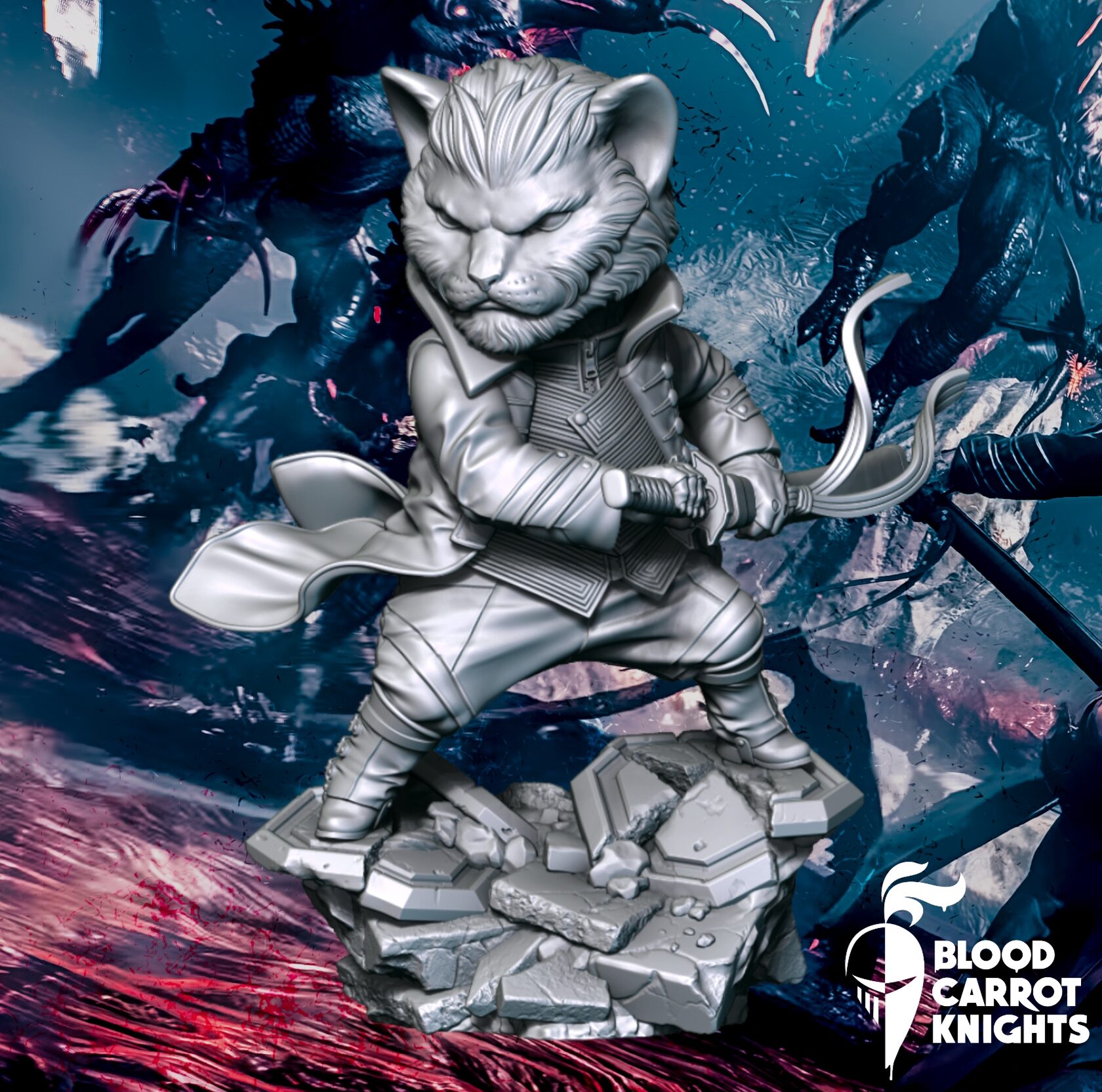 Murgil| Vergil Devil May Cry Cat figure