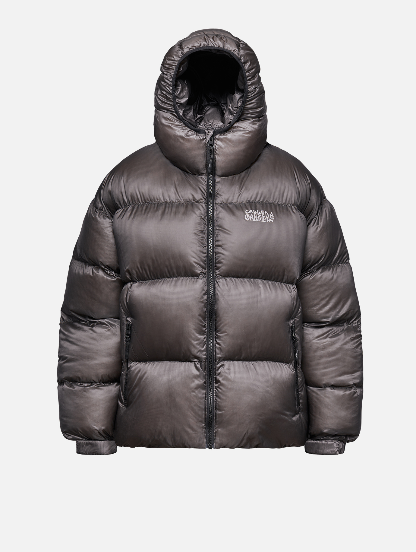 Called a Garment Пуховик Puffer Fish Down Jacket Тёмно-Серый