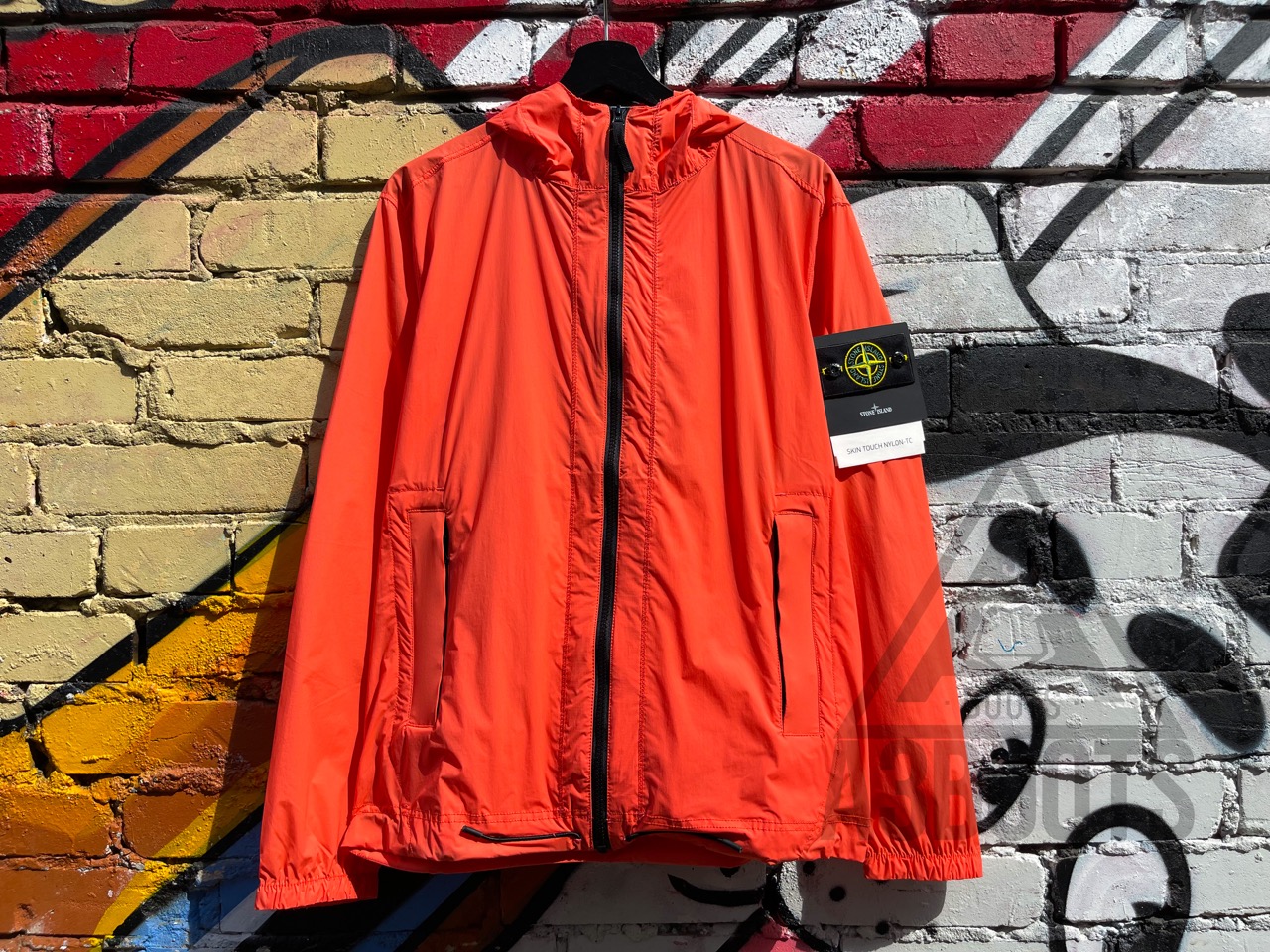 Jacket Stone Island Skin Touch Nylon Lobster Red