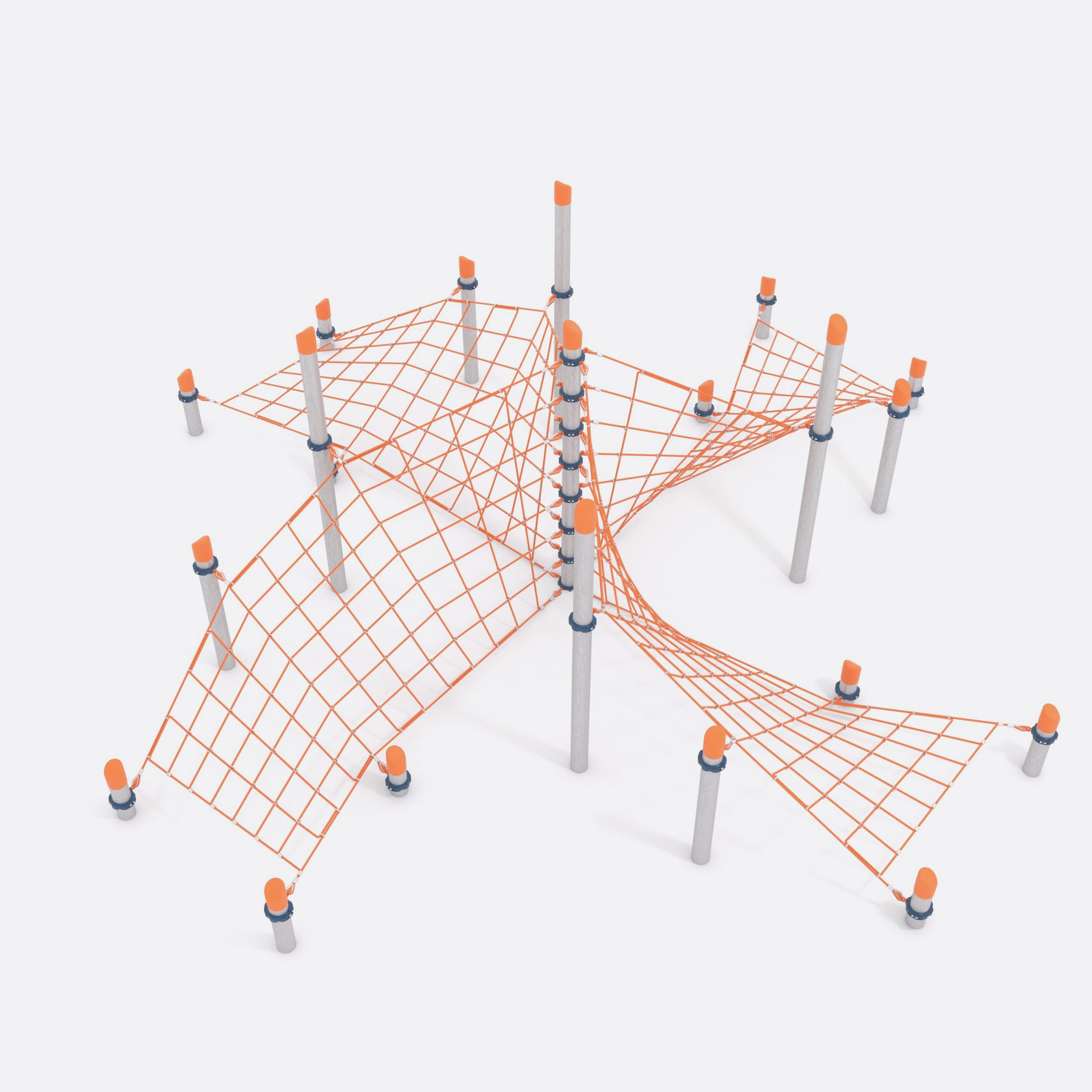 Игровой канатный комплекс арт. SHS0007