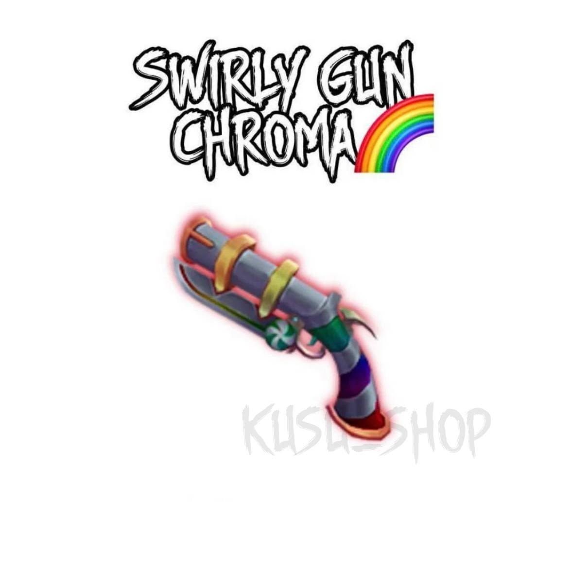 Купить Chroma Swirly Gun для MM2 по лучшим ценам | Murder Mystery 2
