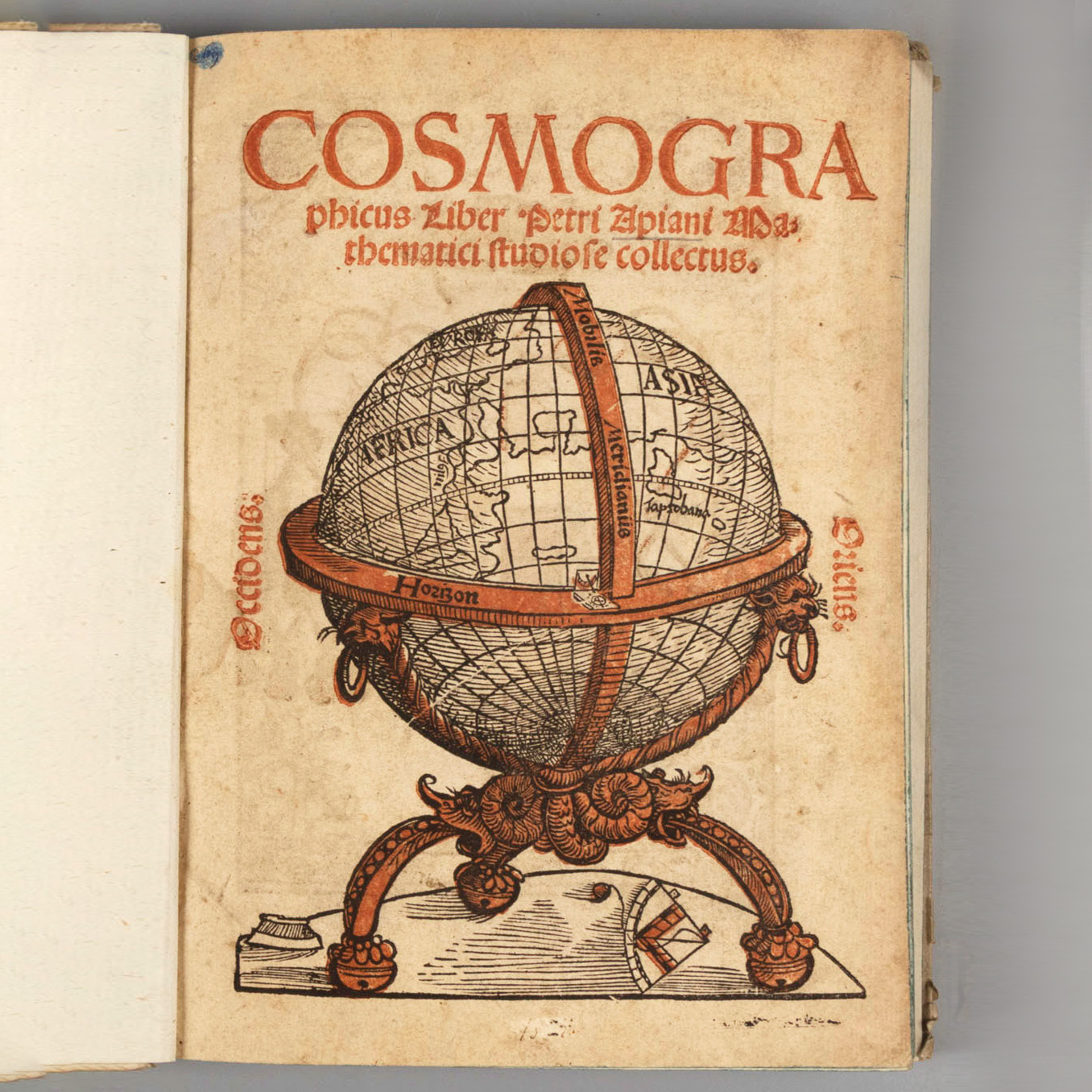 [XVI век] Apianus P. Cosmographicus liber. Landshut, 1524.