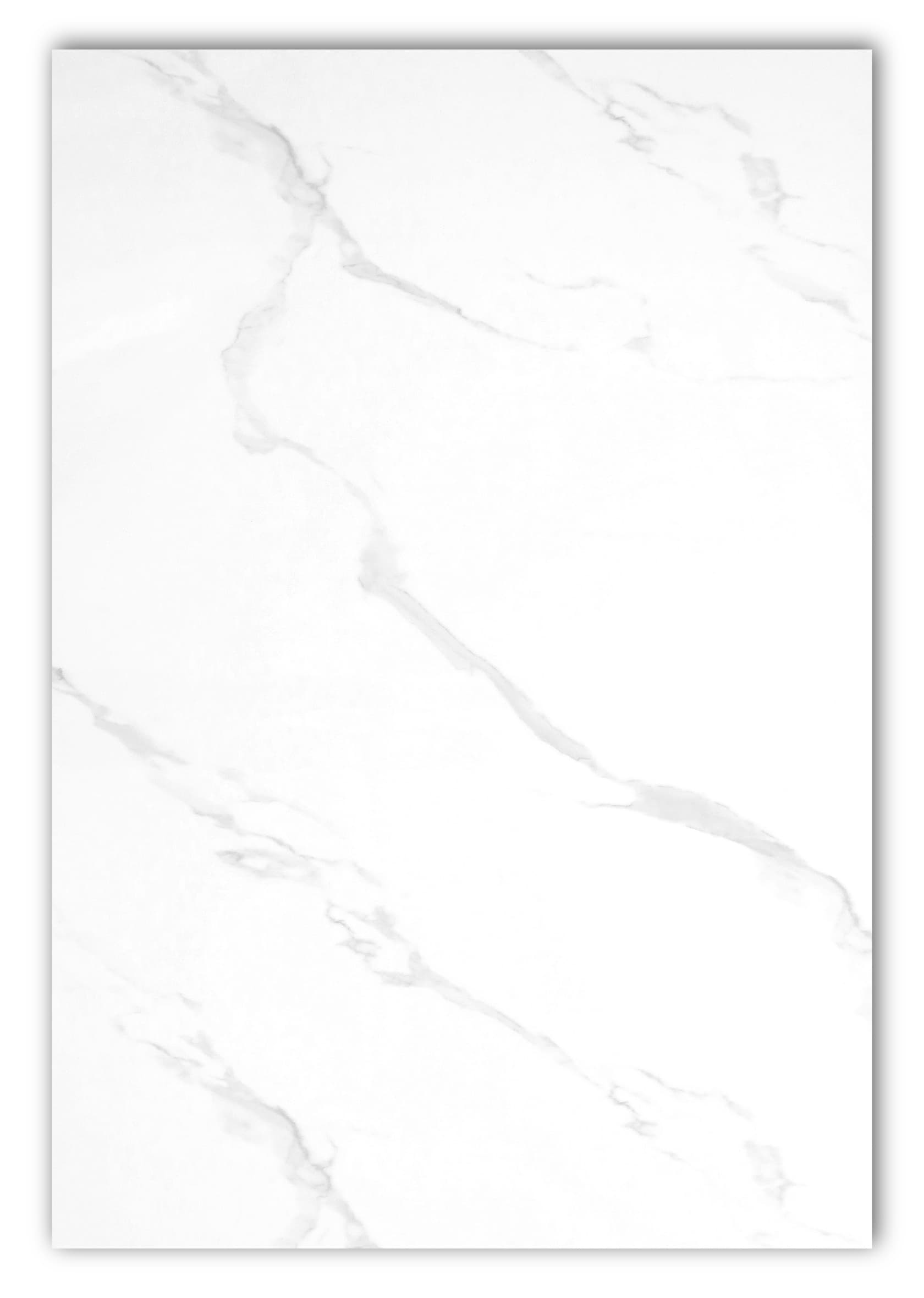 Panel pvc tipo mármol blanco