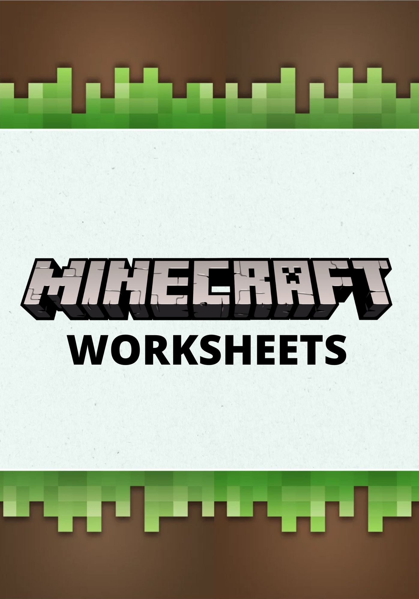 Сборник Worksheets Minecraft