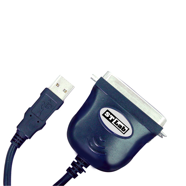 Адаптер LPT ST-Lab U-191 USB to 1P Parallel Cable