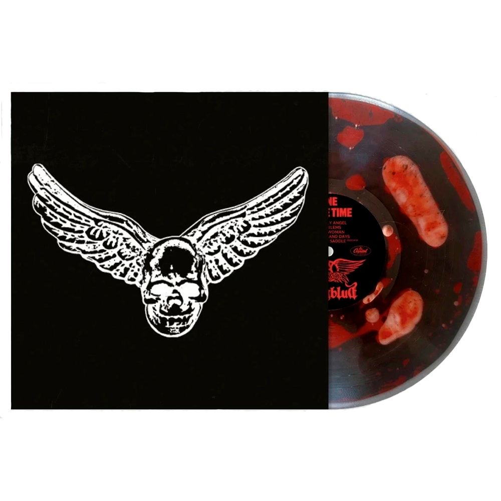 Aerosmith, Yungblud – One More Time (Clear W/ Black & Red Liquid Vinyl)