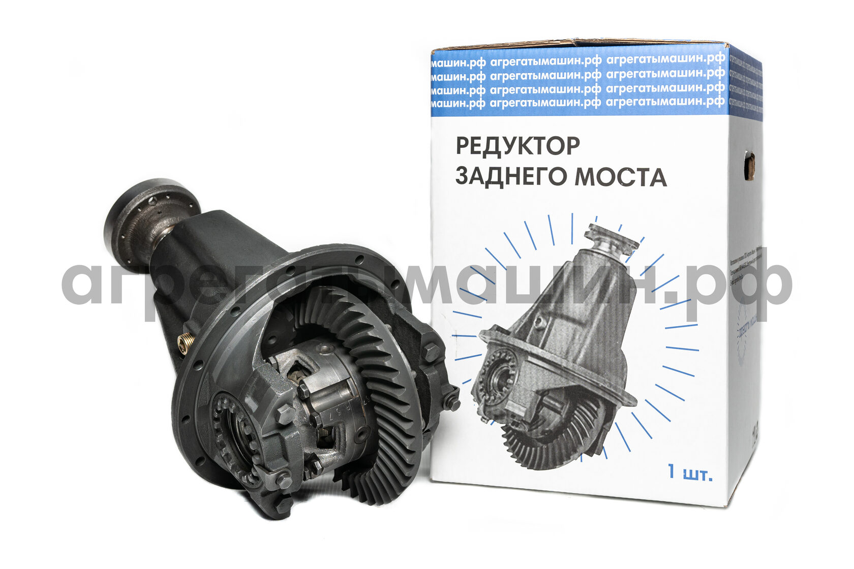 Редуктор заднего моста Z=9х41, с/о, крупный шлиц, механическая ...