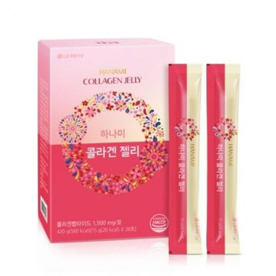 LG H&H Vital Garden HANAMI Collagen Jelly (15g x 28ea) - LG H&H Vital ...