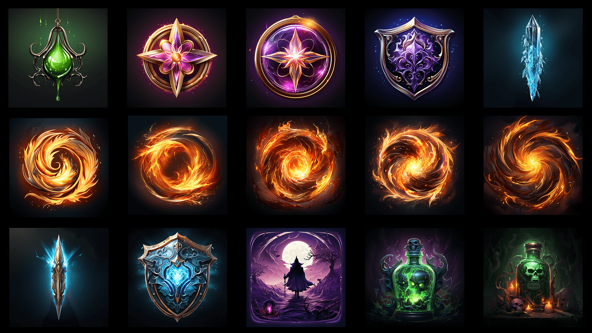 Magic Spells - Game Assets