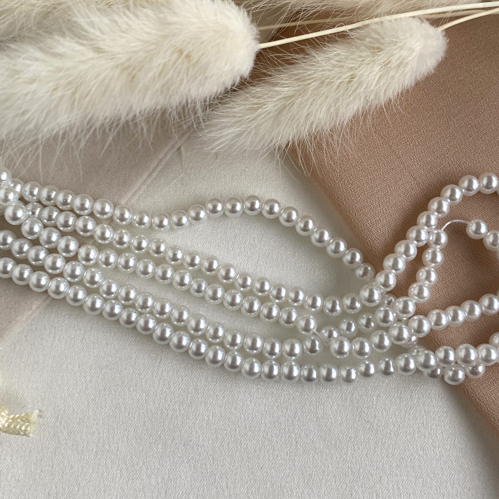 Купить Жемчуг майорка белый шар для бижутерии недорого | Цена на ...