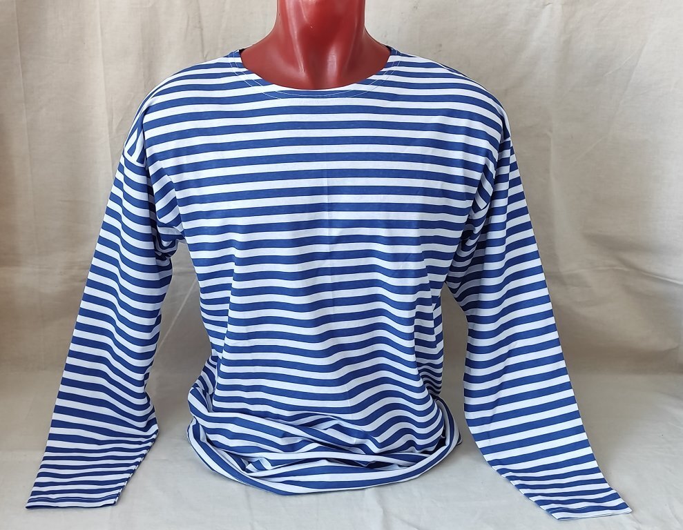 Soviet USSR Army VDV Style Striped Sailor T-Shirt TELNYASHKA Airborne ...