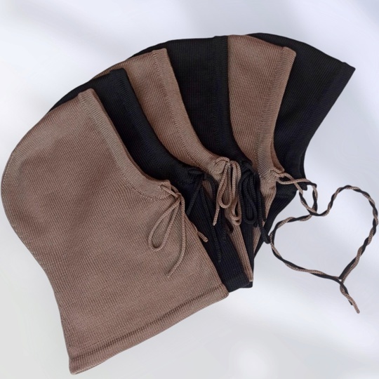 Капор на вязальной машине МК