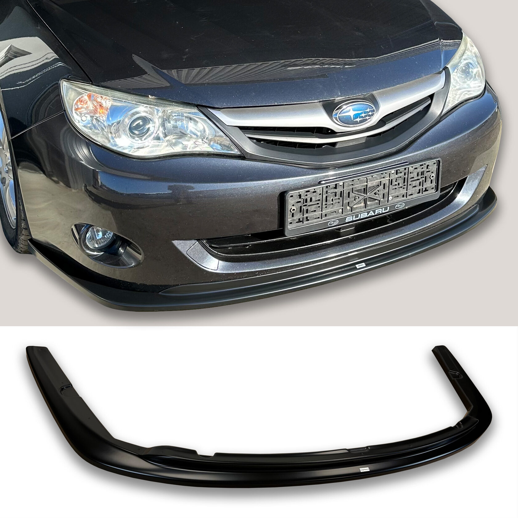 Front splitter Subaru Impreza GE/GH 07-12 v2