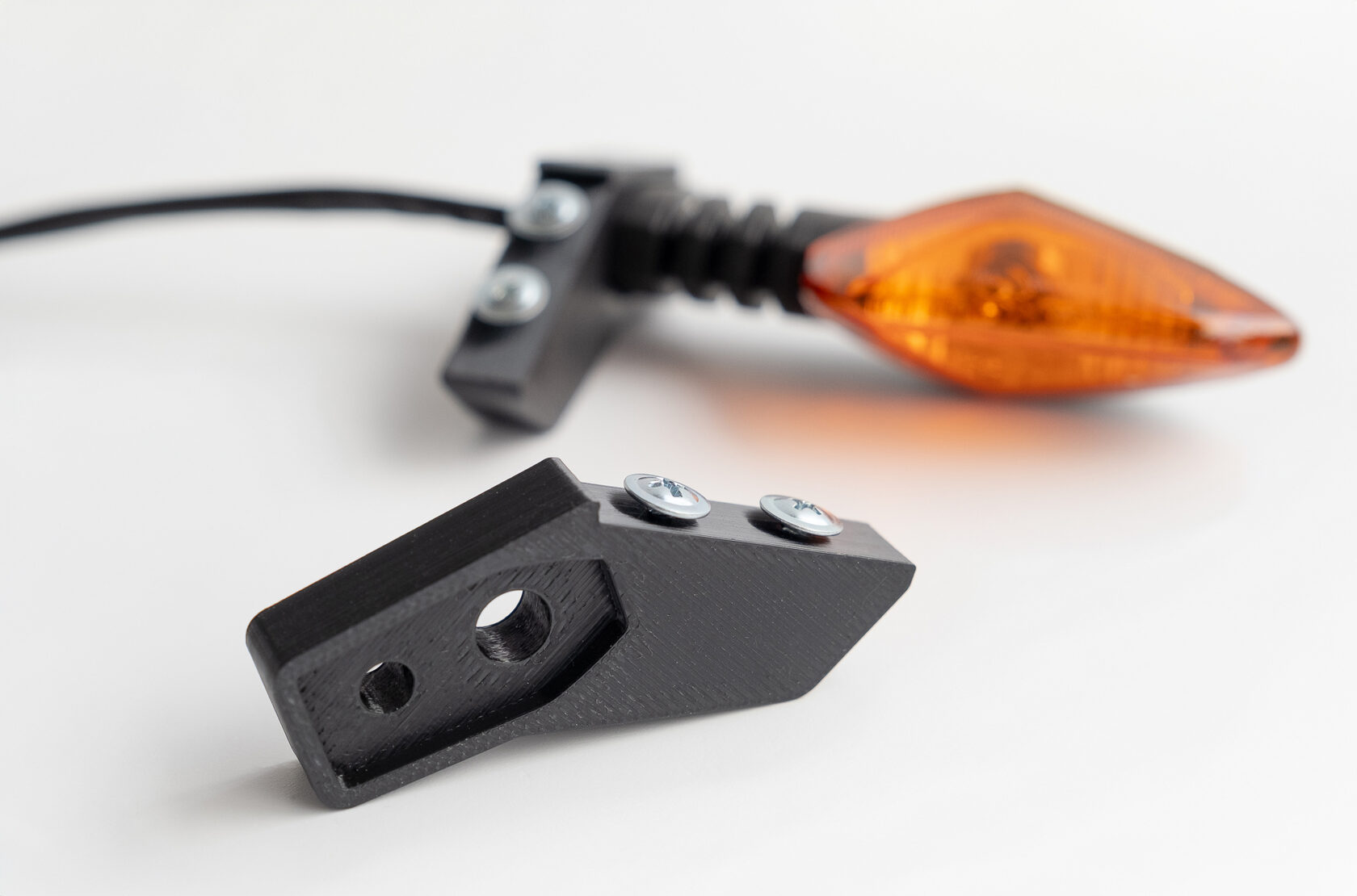 Enduro Blinker Holders | 3D Printed PETG Turn Signal Mounts for Beta RR ...