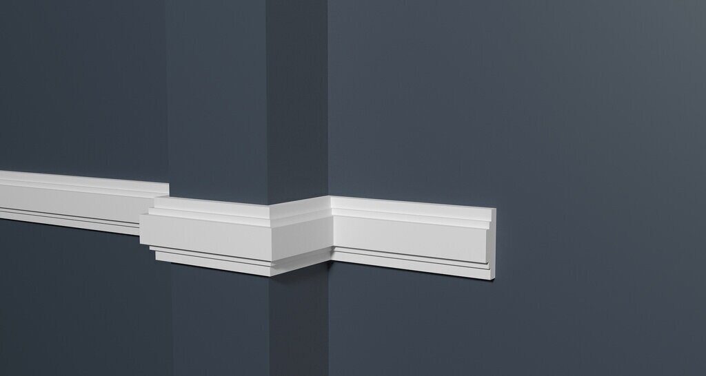 Молдинг DD623 Decor-Dizayn из дюрополимера "ГРАНИ" 2022г. 30*10мм 2м 1/ ...