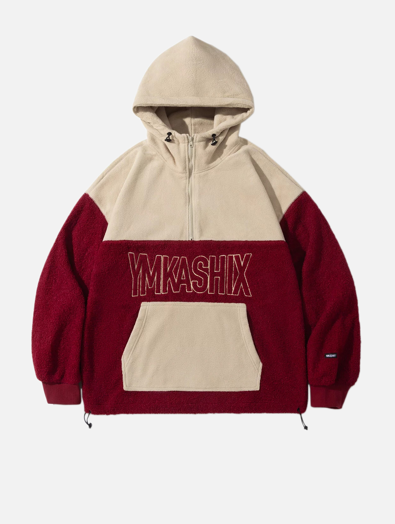 Ymkashix Худи Little Lamb Бордово-Песочный