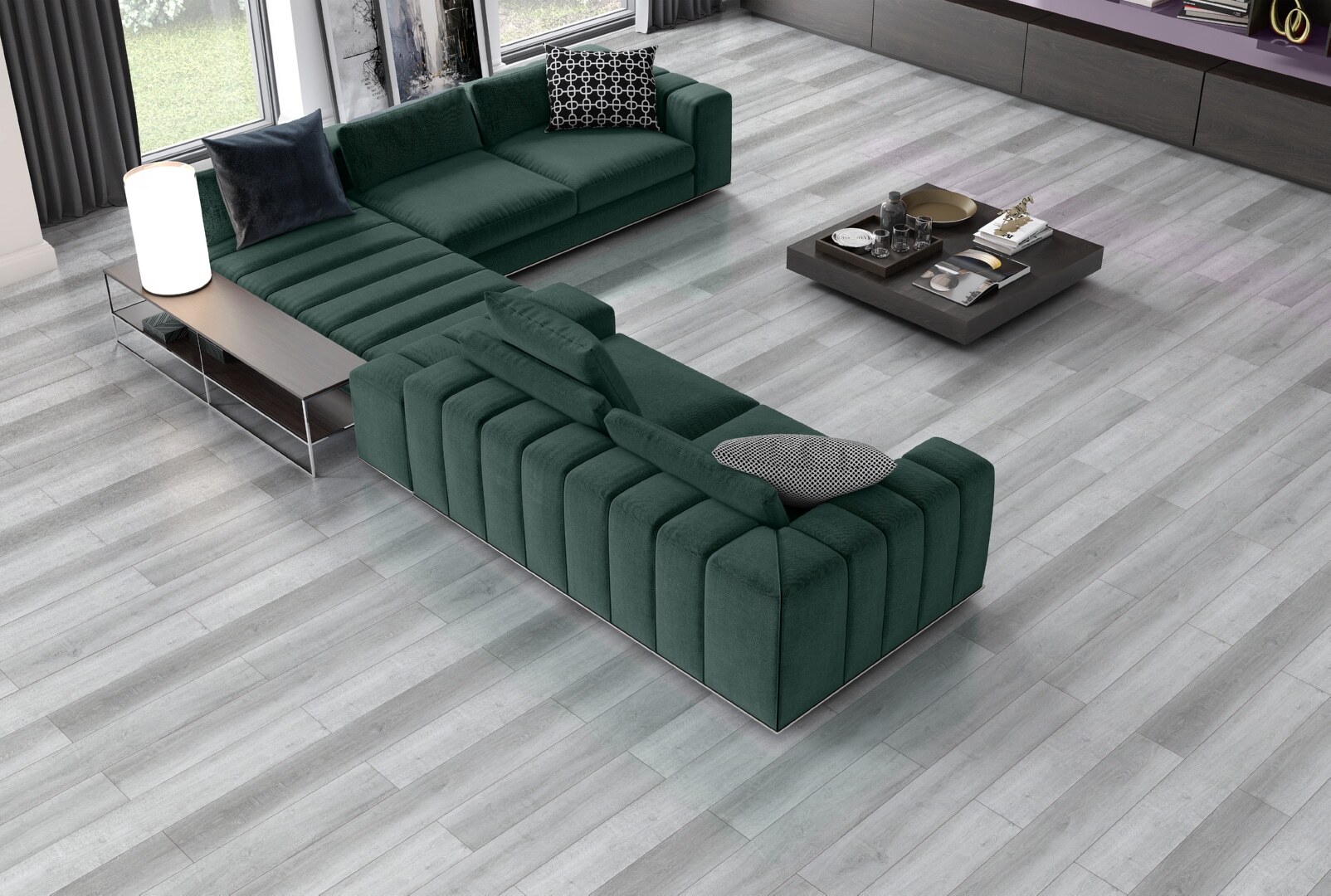 Кварц-виниловая плитка SPC Noventis "Avalon" Дуб Моргана - Noventis