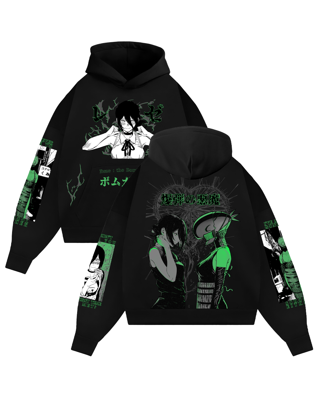 Худі Reze Bomb Devil – аніме худі Chainsaw Man | Maxi Print