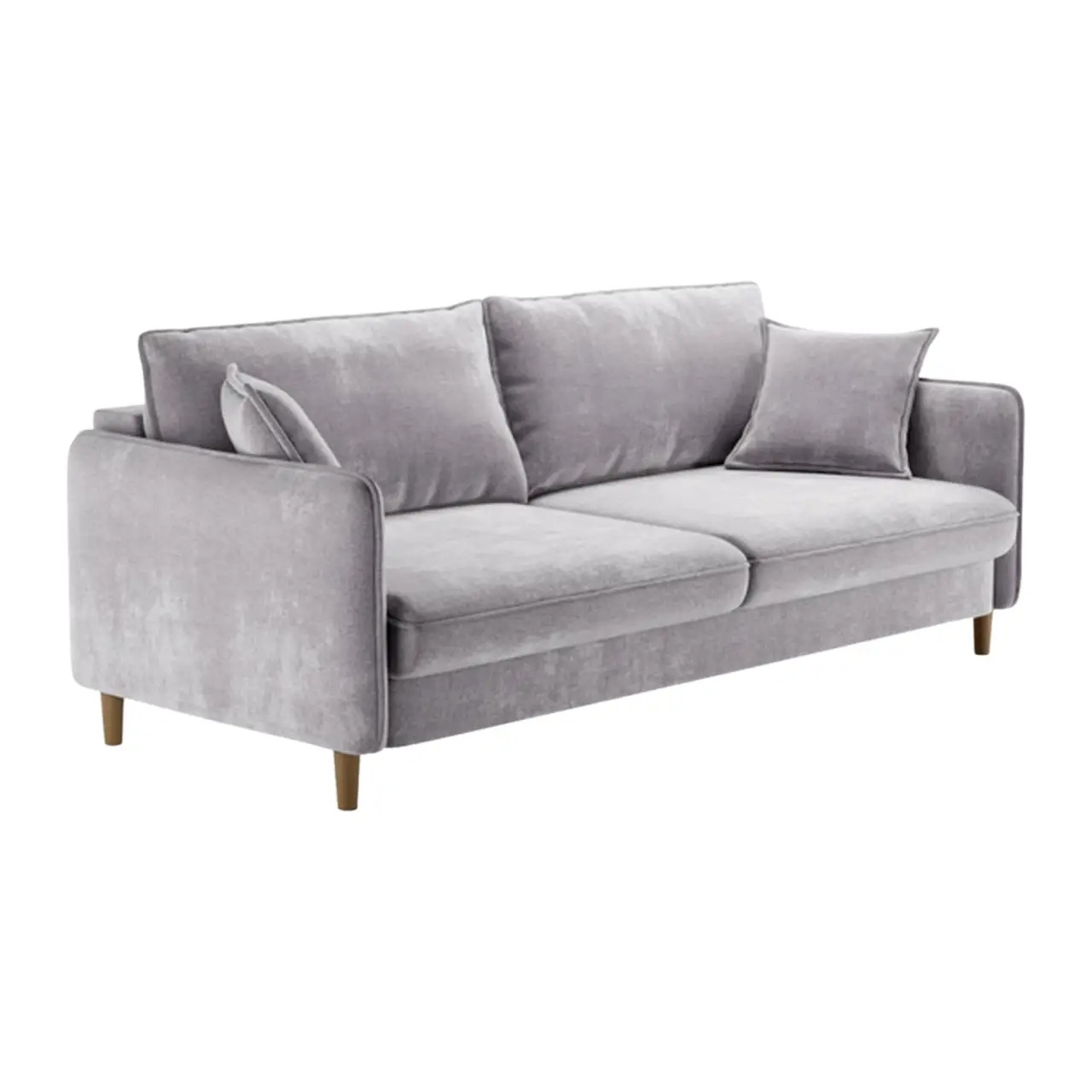 Диван прямий маленький розкладний зі спальним місцем Mebelle Nordik L Маркетплейс меблів