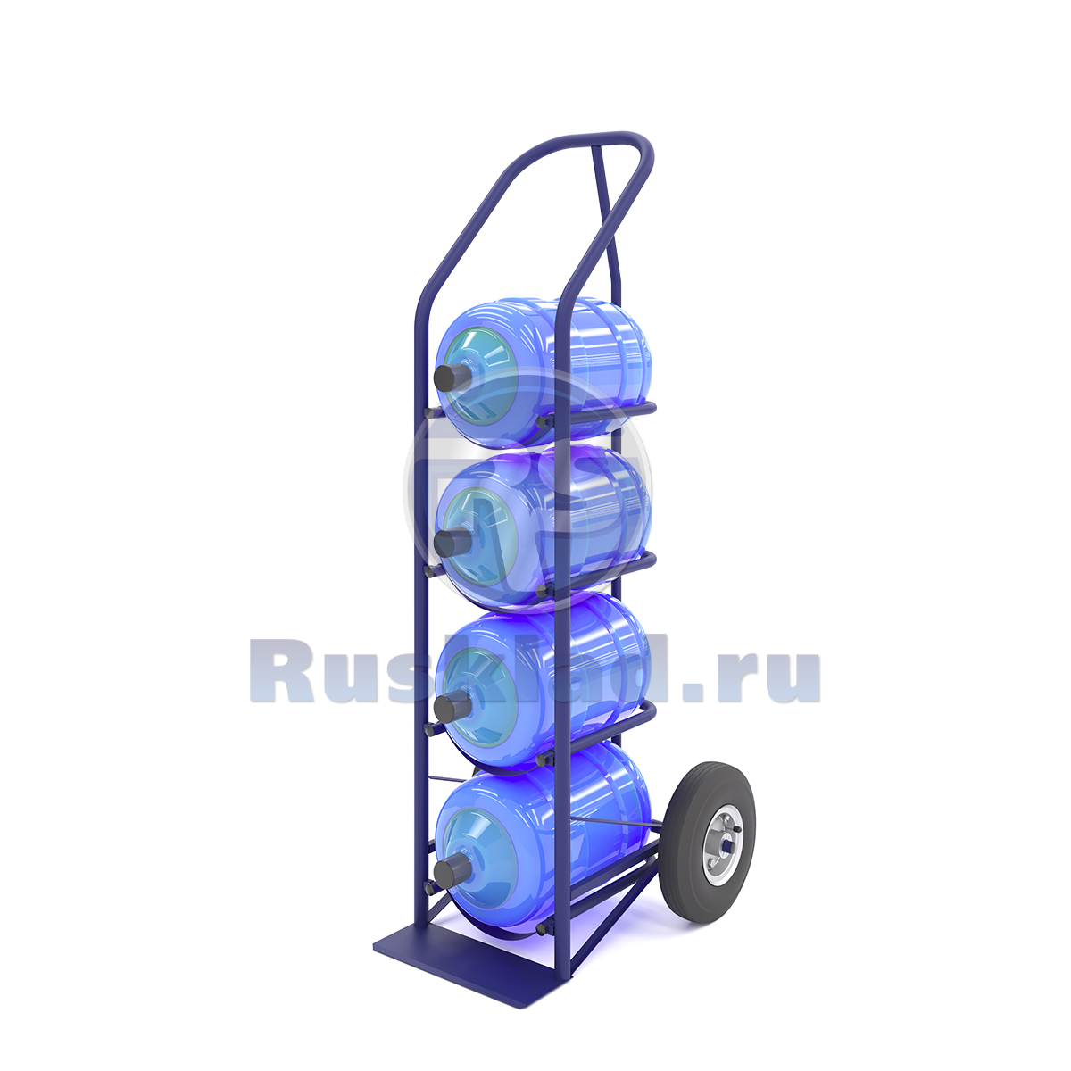 Тележка для перевозки 4-х баллонов с водой серии ВД 4 купить по низкой ...